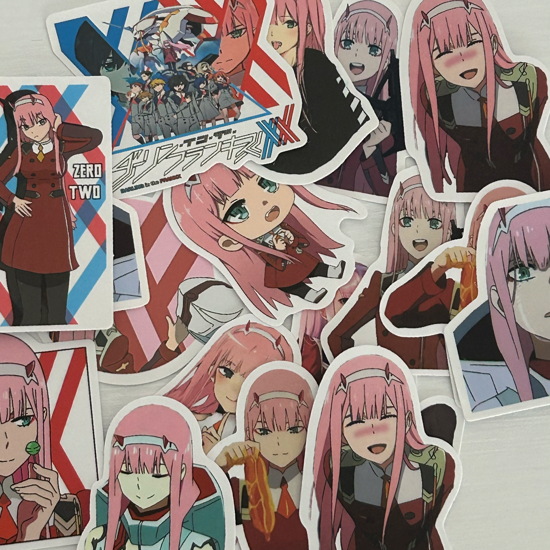 Paquete Stickers - Zero Two (Darling in The Franxx) – Tanoshii